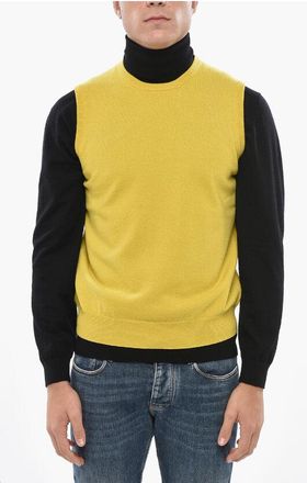 Malo Sleeveless Cashmere Crew-Neck Sweater size 48