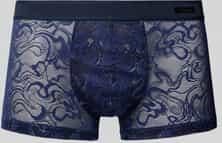 HOM Slim Fit Trunks mit Logo-Detail