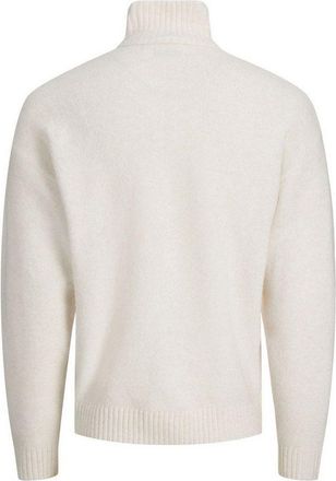 Jack & Jones Strickpullover JJESOHO OLLIE KNIT HALF ZIP mit Wolle
