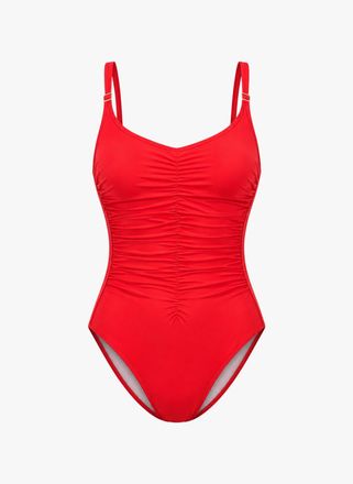 Shan Maillot de bain une pi&egrave;ce Classique pliss&eacute;