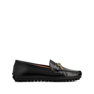 Tod's Schwarze Slip-On Flache Schuhe - - Shoes - Damen - Schwarzk - 36 EU