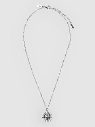 Blue Tomato Vintage Sun Necklace Schmuck silver stainless steel