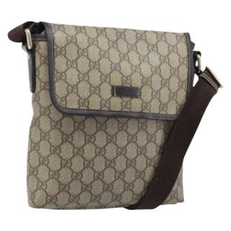 Gucci Sac bandouli&egrave;re GG Canvas Vintage Pre-owned - Femme - Pre-owned - Beige - Taille: ONE Size