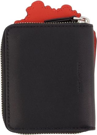 Marc Jacobs Womens The Slim Compact Wallet - Marc Jacobs Leather Black Cowhide Accessories