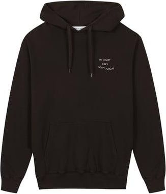 Maison Labiche Sweat oversize &agrave; capuche en coton