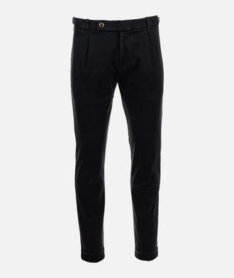 Berwick 1707 Homme, Pantalons, Noir, Taille: L Pantalon R&eacute;tro