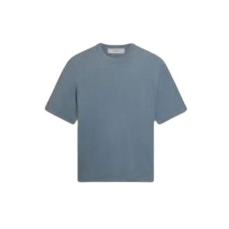 Golden Goose Homme, Tops, Bleu, Taille: M T-shirt avec logo invers&eacute; au dos