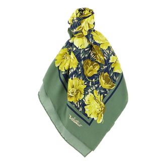 Valentino Garavani Femme, Accessoires, Vert, Taille: ONE Size Apr&egrave;s l Hiver - Carr&eacute; de soie imprim&eacute; Coquelicots