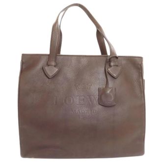 Loewe Pre-owned Tote Bag - - Pre-owned - Damen - Braun - ONE SIZE