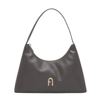 Furla Diamante Schultertasche - - Bags - Damen - Grau - ONE SIZE