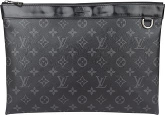 Louis Vuitton Crossbody Bags - Louis Vuitton Canvas Graphit Monogram Discovery Po - Gr. unisize - in Schwarz - für Damen
