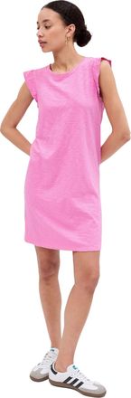 GAP Damen Flutter Minikleid, Pink (Pretty Pink), Mittel