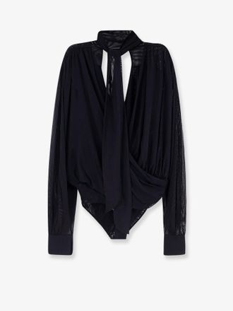 Amazu&igrave;n Keila Sheer Stretch tulle bodysuit - AMAZU&Igrave;N - gender_Woman