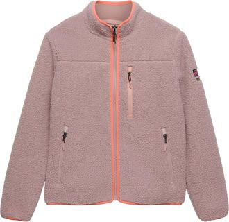 Superdry Damen Outdoor Sherpa-Fleecejacke Altrosa 40