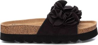 Refresh Sandalen Damen Schwarz - Bequeme und vielseitige Schuhe - Casual Mode - Modell 17171905 (Größe 37)