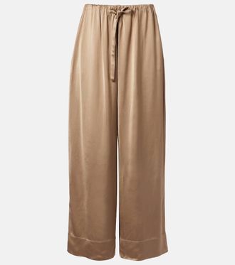 Toteme Weite Hose aus Satin