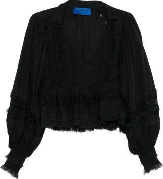Mes Demoiselles... Femme, Blouses et Chemises, Noir, Taille: 38 FR Melody Blouse