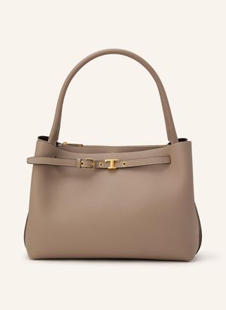 Tod's Tods Handtasche Tim Top braun