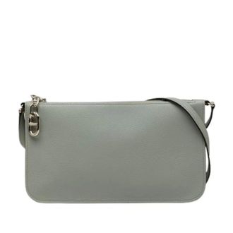 Herm&egrave;s Pochette Pre-owned Zipengo To Go - Femme - Pre-owned - Gris - Taille: ONE Size