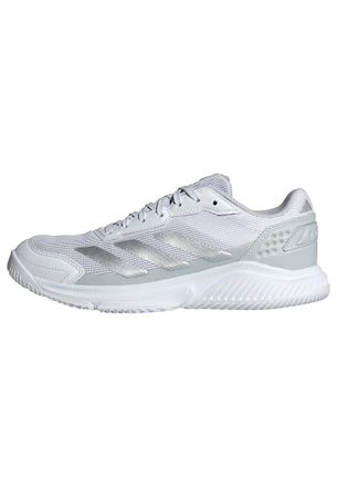 adidas Womens Courtquick Padel Shoes White 7.5