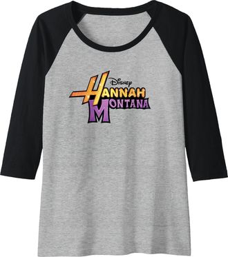 Disney Hannah Montana Logo T-Shirt Raglan