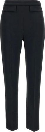 Elisabetta Franchi Femme, Pantalons, Noir, Taille: 40 FR Pantalon Slim-fit