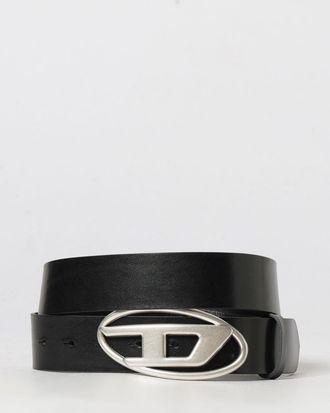Diesel Ceinture en cuir avec boucle logo Oval D
