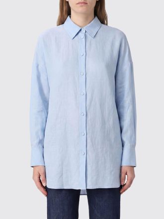 Agnona Chemise Femme couleur Bleu Azur