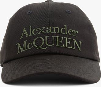 Alexander McQueen Casquette &agrave; logo