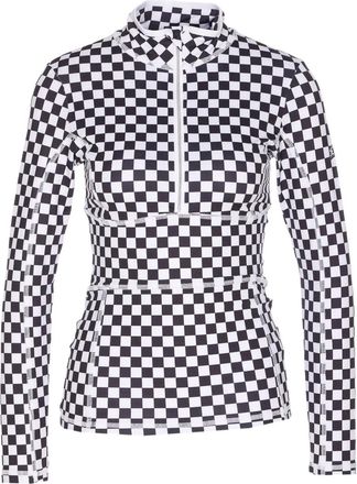 Jet Set haut Ginger à fermeture zippée - Noir