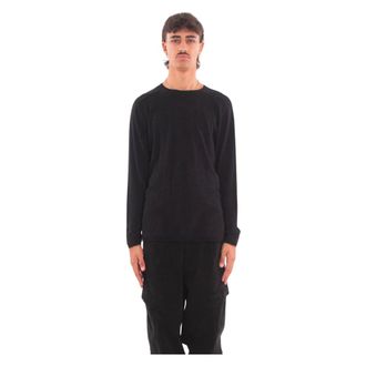 Transit Par-Such Virgin Wool Outer Seams Sweater - Homme - Pulls - Noir - Taille: 2XL