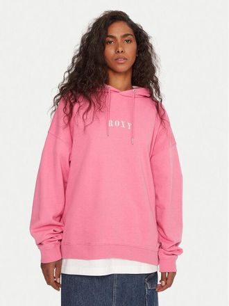 Roxy Sweatshirt Lineup ERJFT05016 Rosa Oversize