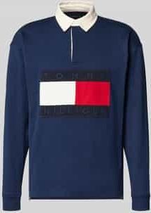 Tommy Hilfiger Regular Fit Sweatshirt aus reiner Baumwolle