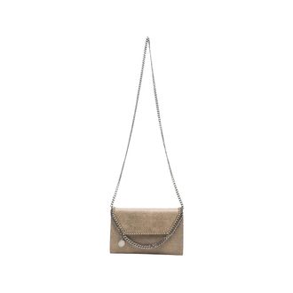 Stella McCartney Sac &agrave; rabat Falabella - Femme - Sacs - Beige - Taille: ONE Size