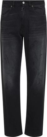 Maison Margiela Homme, Jeans, Noir, Taille: W30 Jean droit