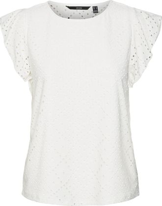 Vero Moda VMTASSA SL Frill TOP NOOS