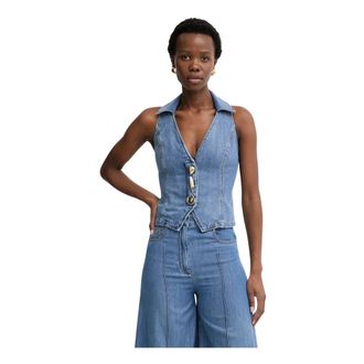 Simona Corsellini Jeansweste - - Jackets - Damen - Blau - M