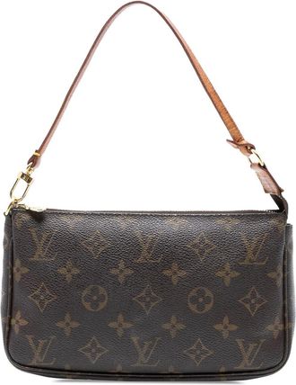Louis Vuitton Hobo Bags - Monogram Pochette Accessoires - Gr. unisize - in Braun - für Damen