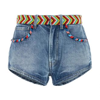 Alanui Denim Memories Shorts - - Shorts - Damen - Blau - W27