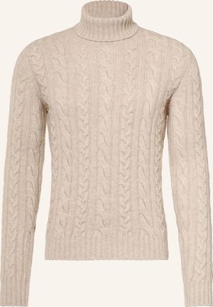 Fedeli Fedeli Rollkragenpullover Mit Cashmere beige