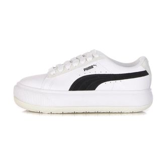 Puma Wildleder Low Shoe Mix Wei&szlig;/Schwarz - - Shoes - Damen - Wei&szlig; - 37 EU