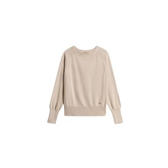 Woolrich Damen, Strickwaren, Beige, SGr&ouml;&szlig;e