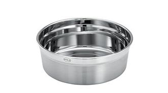 R&ouml;sle Flexx 2GO Bo&icirc;te &agrave; d&eacute;jeuner ronde en acier inoxydable - Passe au micro-ondes et au four jusqu&agrave; 150 &deg;C - Passe au lave-vaisselle - Argent&eacute;e - 0,8 l