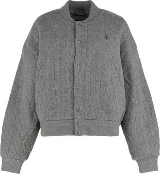 Polo Ralph Lauren Femme, Pulls, Gris, Taille: 40 FR Manteaux