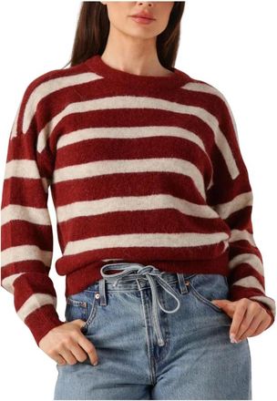 Moss Copenhagen Damen, Strickwaren, Rot, S/MGr&ouml;&szlig;e