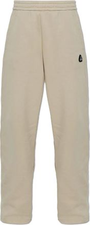 Moose Knuckles Track Pants Mit Logo-Patch - - Trousers - Damen - Beige - L