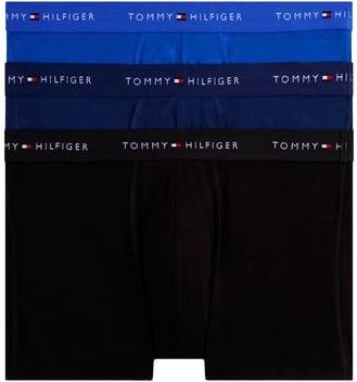 Tommy Hilfiger Lot de trois boxers en coton m&eacute;lang&eacute;