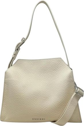 Orciani Femme, Sacs, Blanc, Taille: ONE Size Trinity S Shoulder Bag