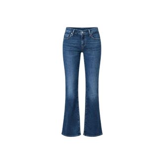 Paige High Rise Laurel Canyon Bootcut Jean - - Jeans - Damen - Blau - W28