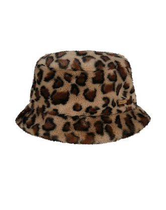 Barts Damen M&uuml;tze Fischerhut Winter Bucket-Hat verstellbar Bretia 4933 Print Brown 37